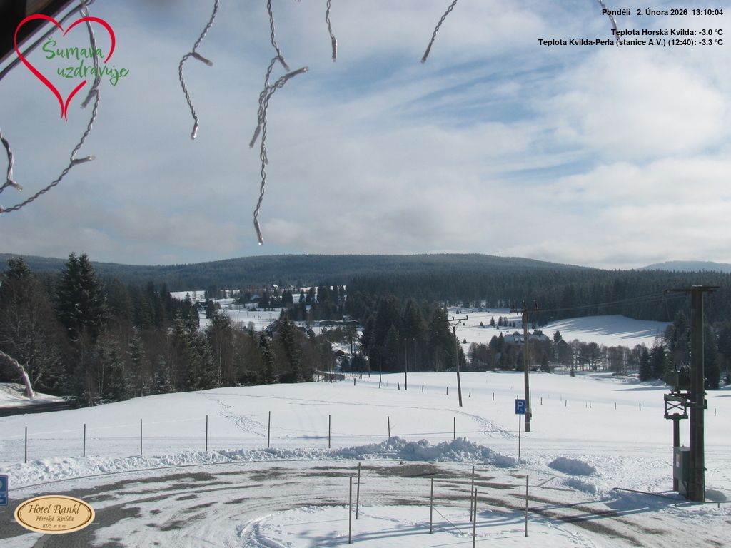 Webové kamery v okolí Modrava - meteoblue