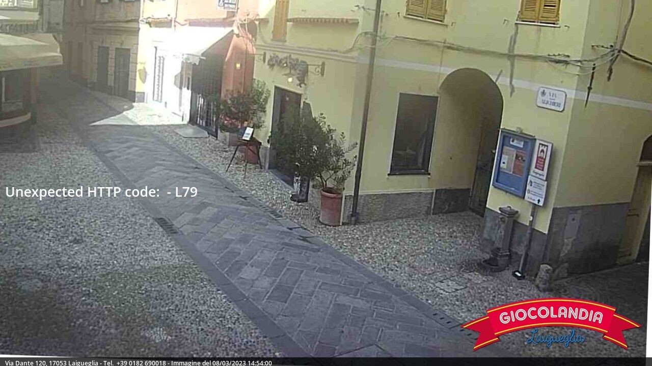 Webcams intorno di Marina di Andora - meteoblue