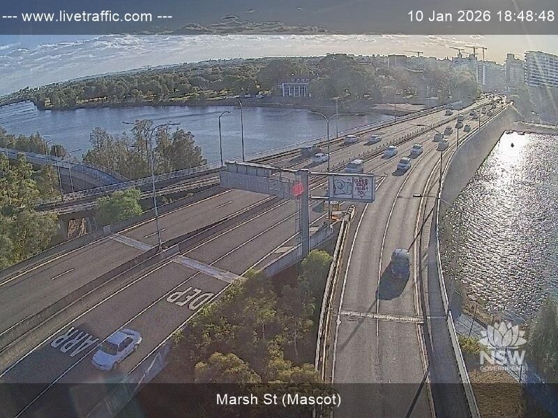 Webcams around Sydney International Airport - meteoblue